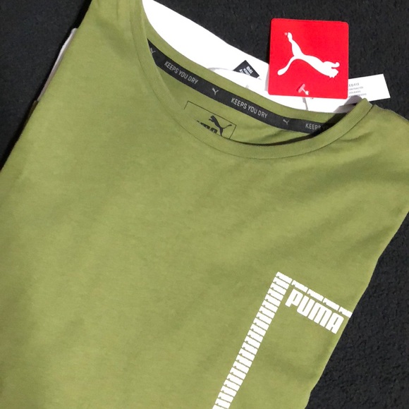 Puma | Shirts | Puma Summer Rebel Logo Tee | Poshmark